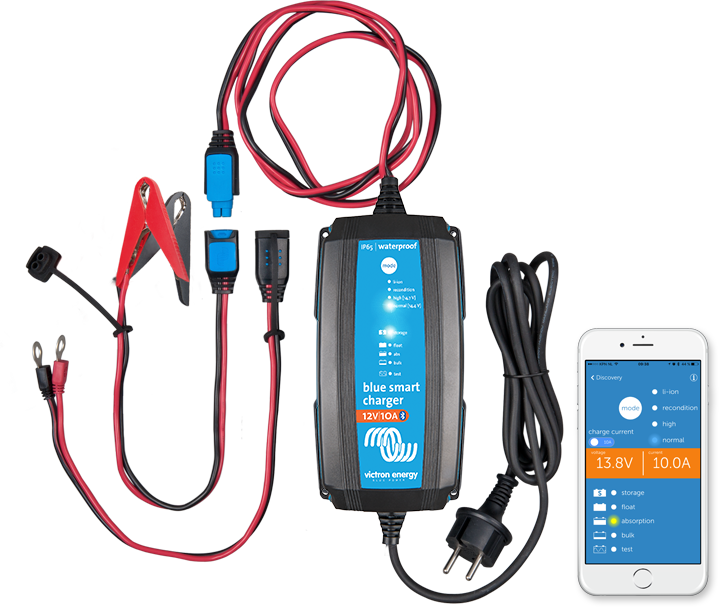 Blue Smart IP65 Charger with DC connector - Victron Energy
